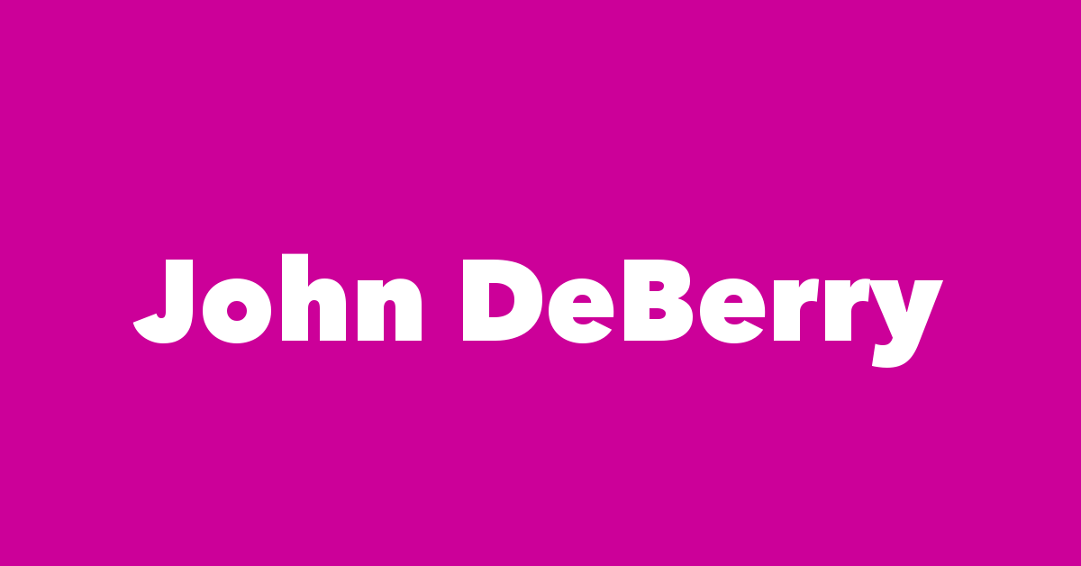 John DeBerry - Spouse, Children, Birthday & More