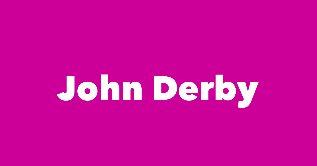 John Derby - Spouse, Children, Birthday & More