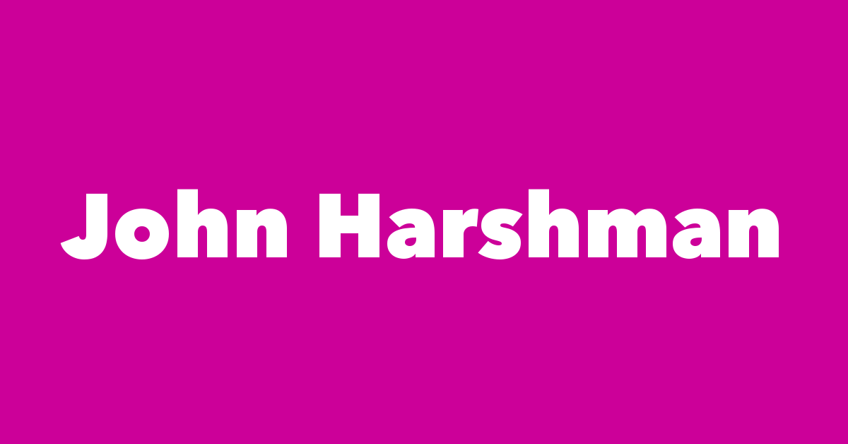 John Harshman - Spouse, Children, Birthday & More