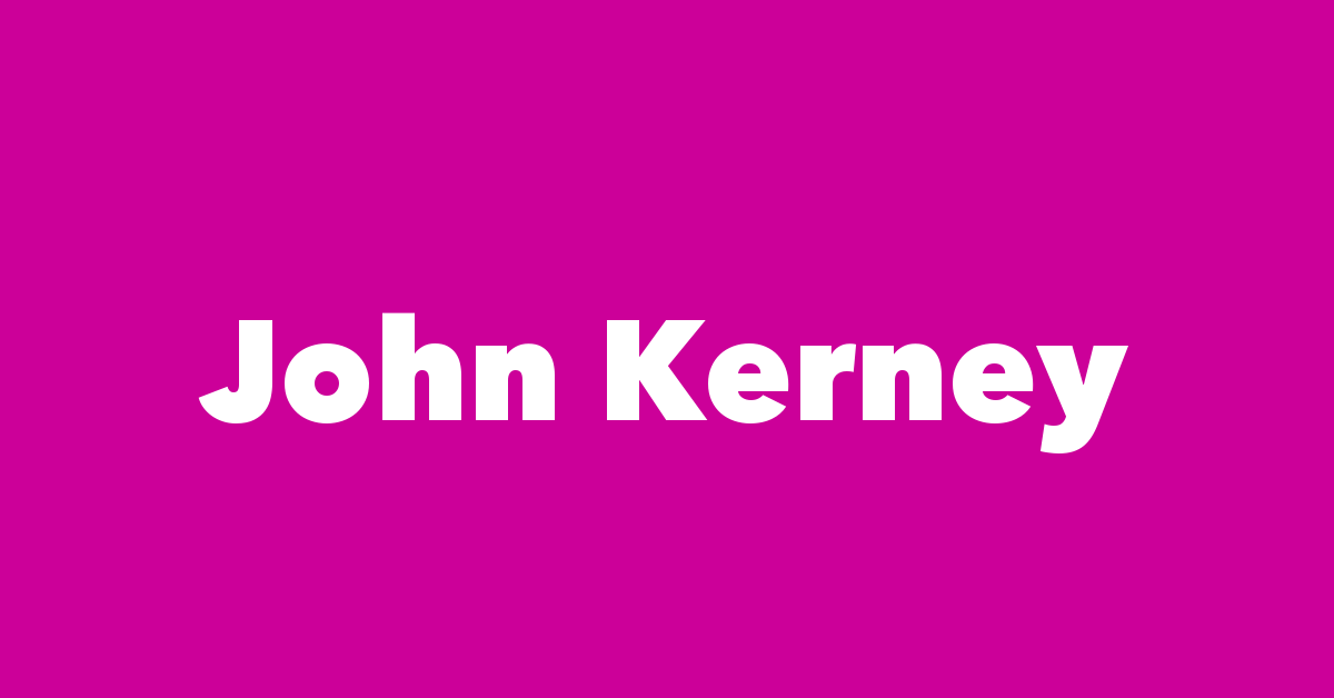 John Kerney - Spouse, Children, Birthday & More