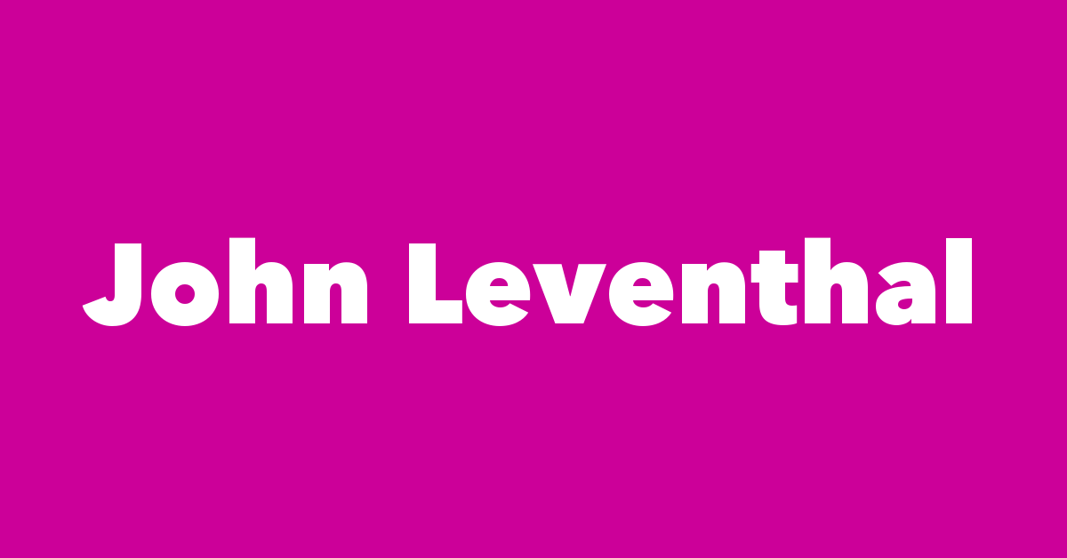 John Leventhal - Spouse, Children, Birthday & More