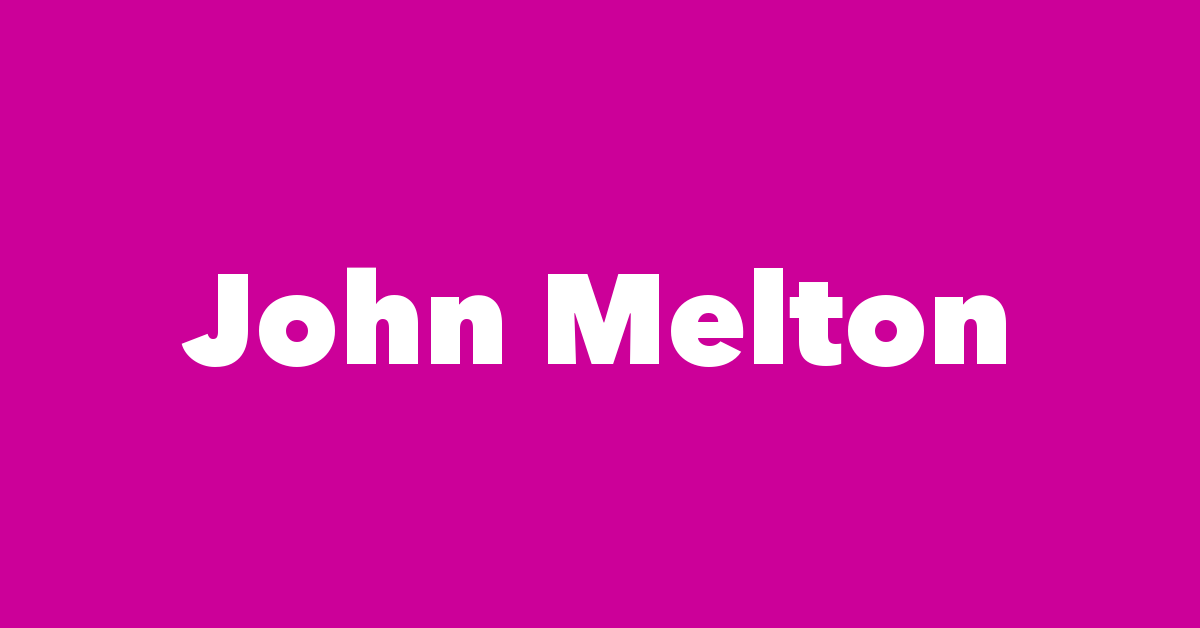 John Melton - Spouse, Children, Birthday & More