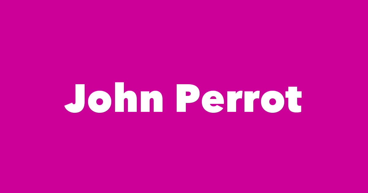 John Perrot - Spouse, Children, Birthday & More