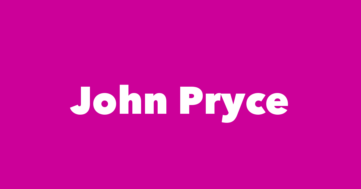 John Pryce - Spouse, Children, Birthday & More