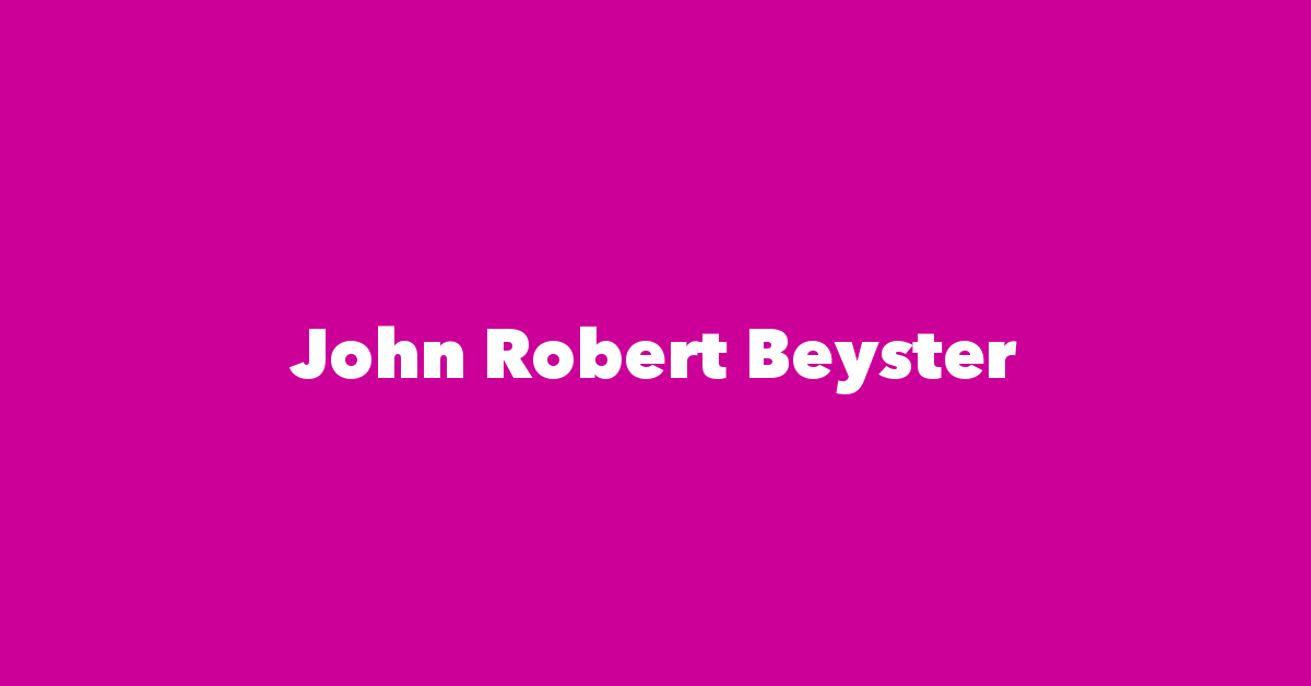 John Robert Beyster - Spouse, Children, Birthday & More