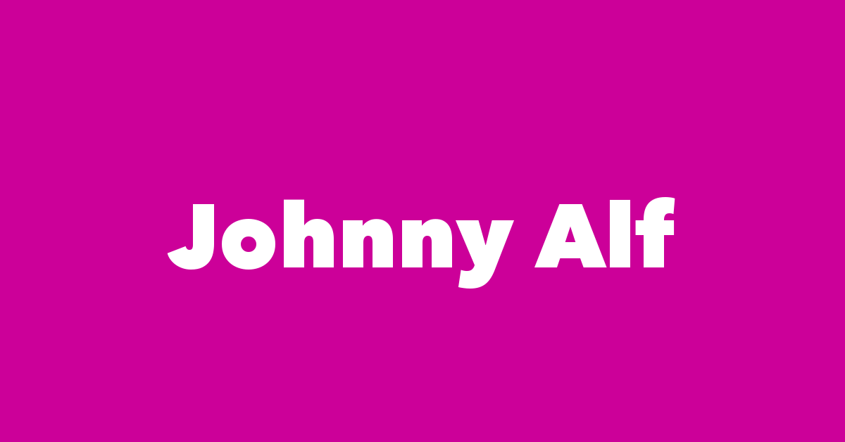 Johnny Alf - Spouse, Children, Birthday & More