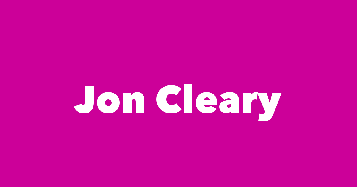 Jon Cleary - Spouse, Children, Birthday & More