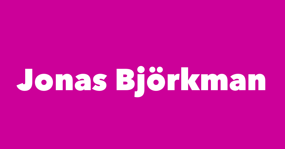 Jonas Björkman - Spouse, Children, Birthday & More
