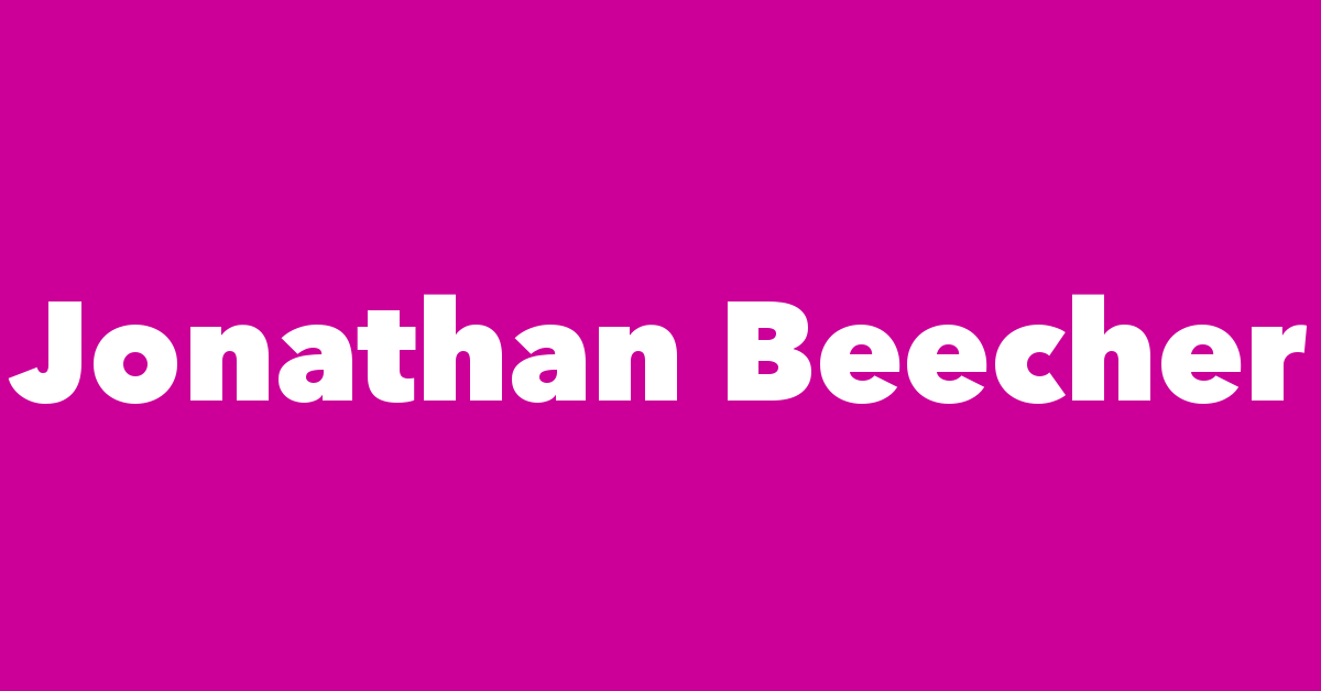 Jonathan Beecher - Spouse, Children, Birthday & More