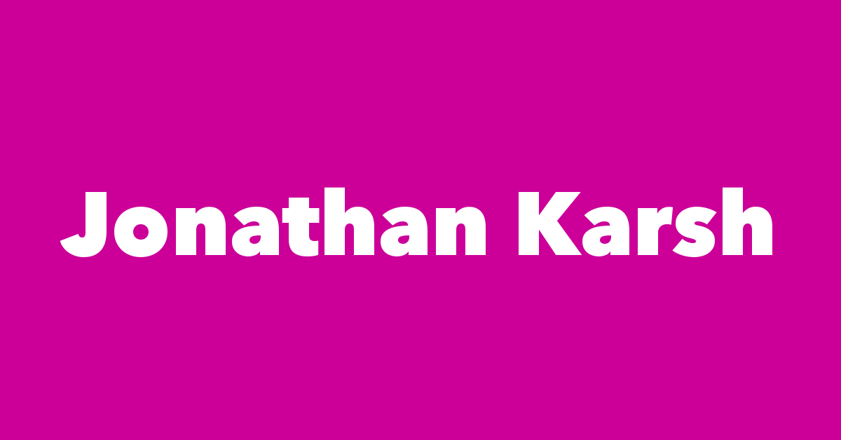 Jonathan Karsh - Spouse, Children, Birthday & More