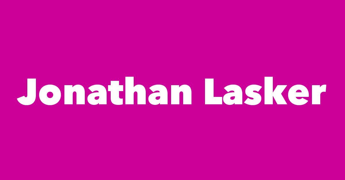 Jonathan Lasker - Spouse, Children, Birthday & More