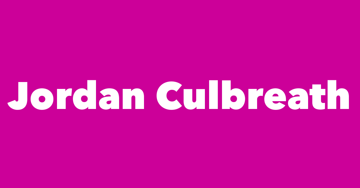 Jordan Culbreath - Spouse, Children, Birthday & More