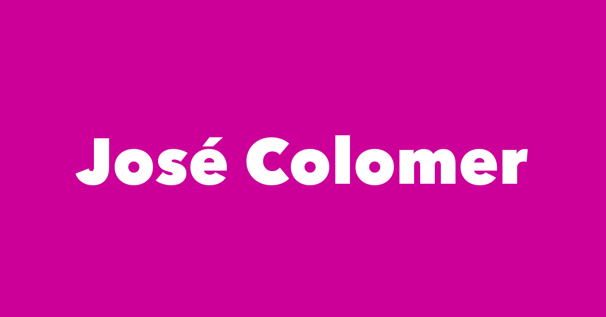 José Colomer - Spouse, Children, Birthday & More