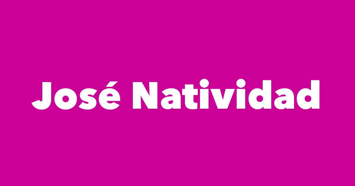 José Natividad - Spouse, Children, Birthday & More