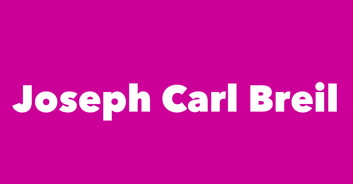 Joseph Carl Breil - Spouse, Children, Birthday & More