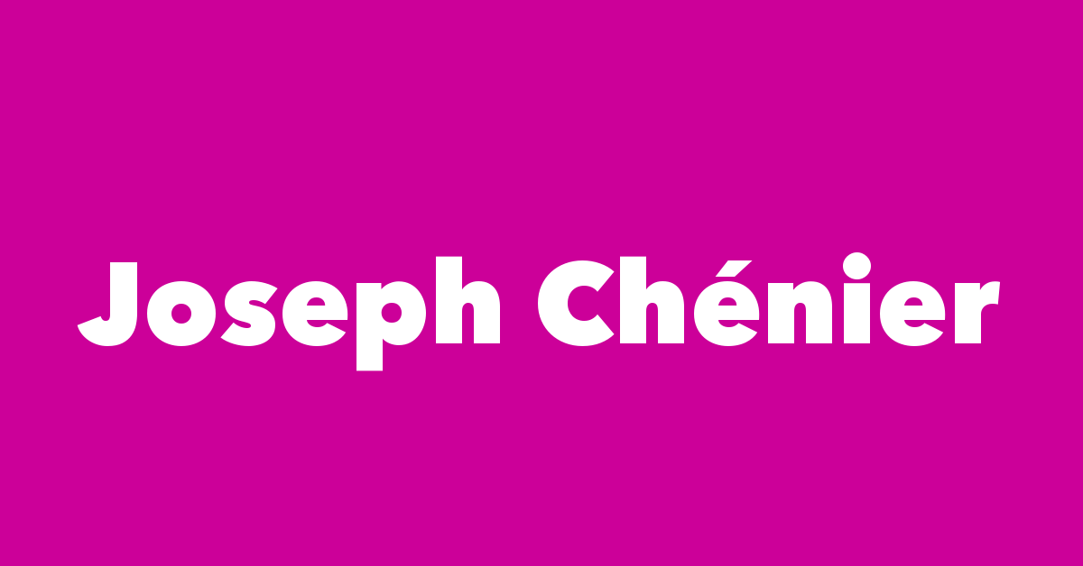 Joseph Chénier - Spouse, Children, Birthday & More