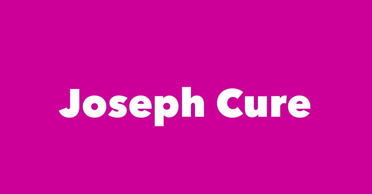 Joseph Cure - Spouse, Children, Birthday & More