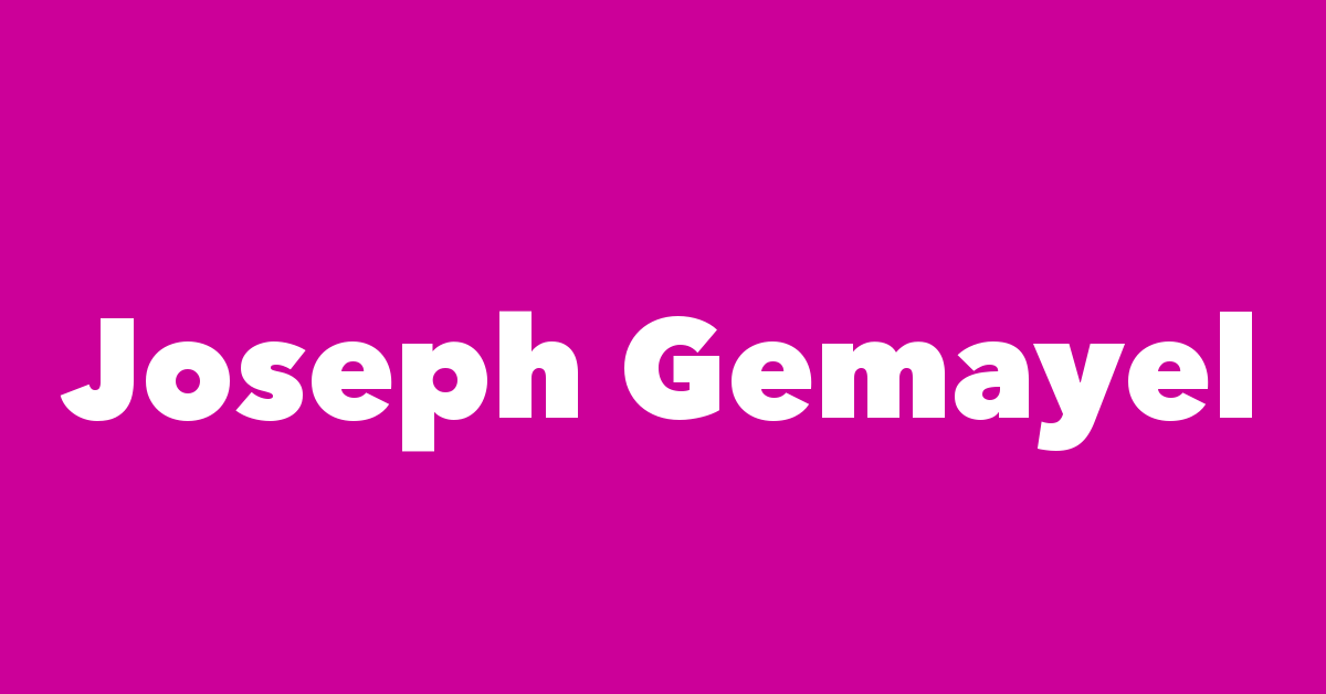 Joseph Gemayel - Spouse, Children, Birthday & More