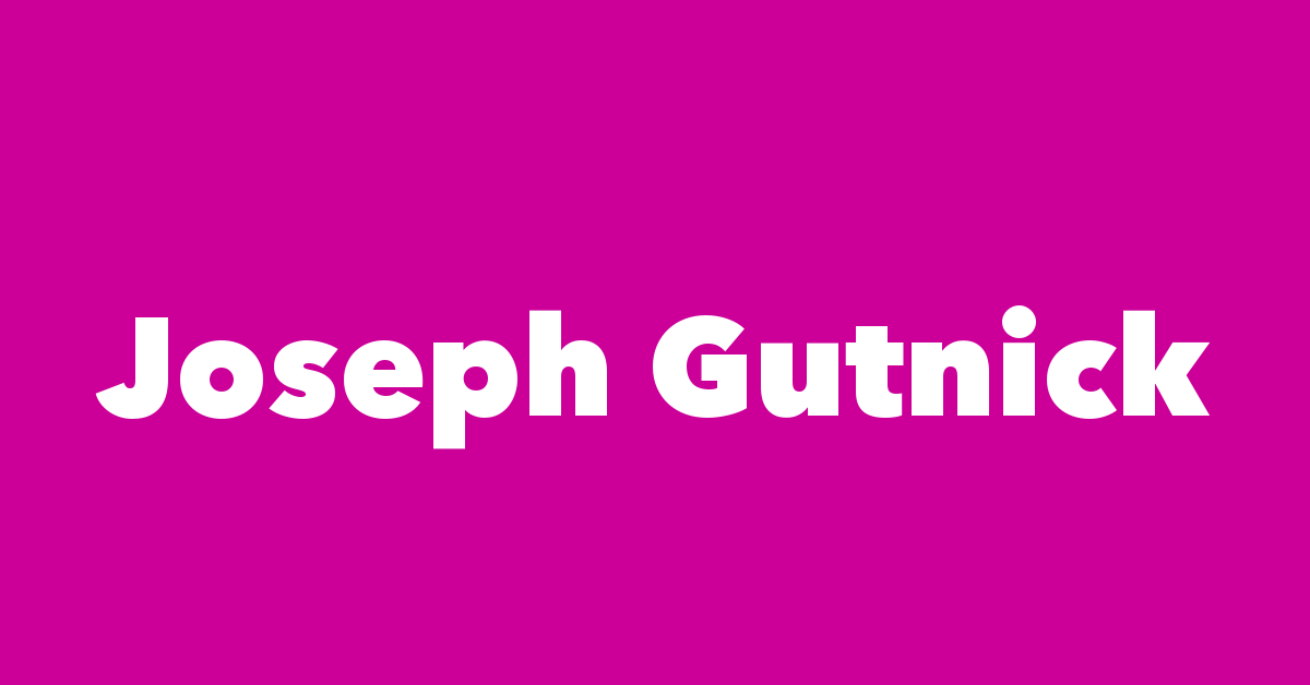 Joseph Gutnick - Spouse, Children, Birthday & More