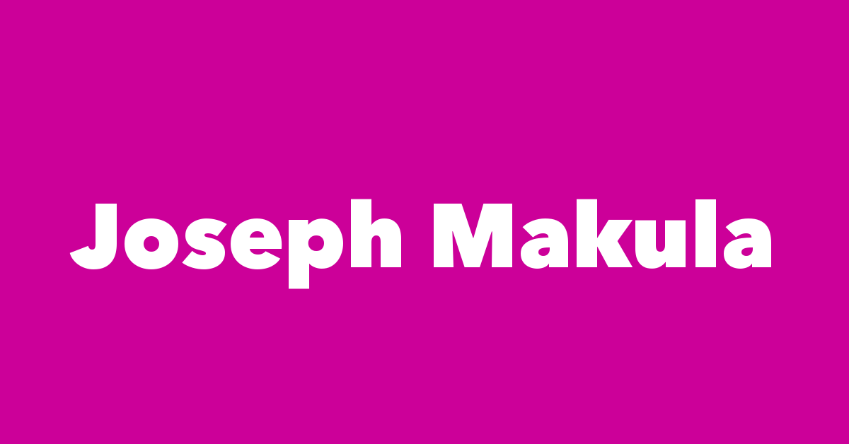 Joseph Makula - Spouse, Children, Birthday & More