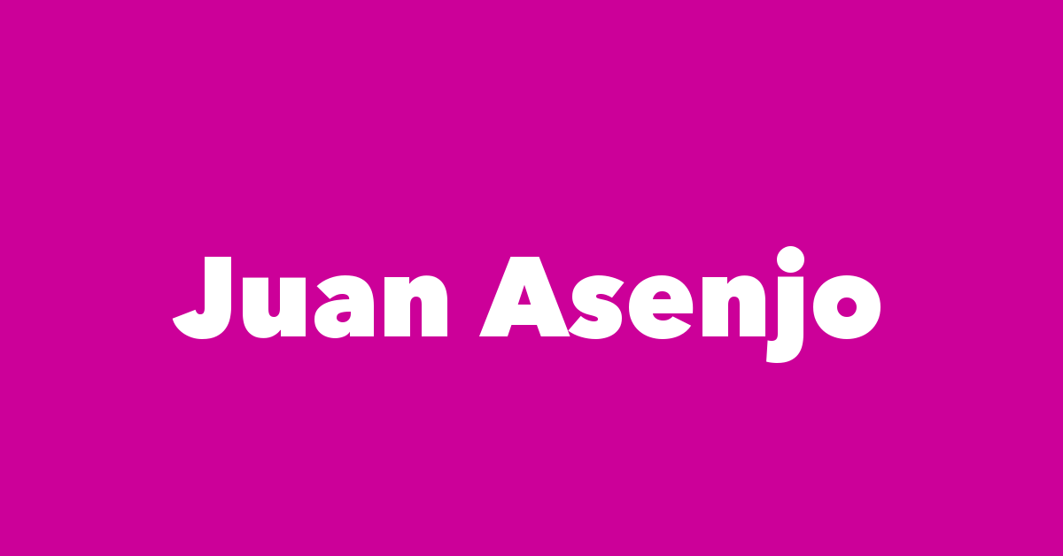 Juan Asenjo - Spouse, Children, Birthday & More