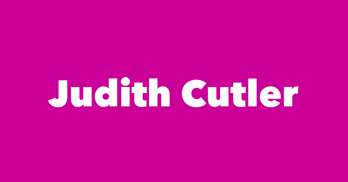 Judith Cutler - Spouse, Children, Birthday & More