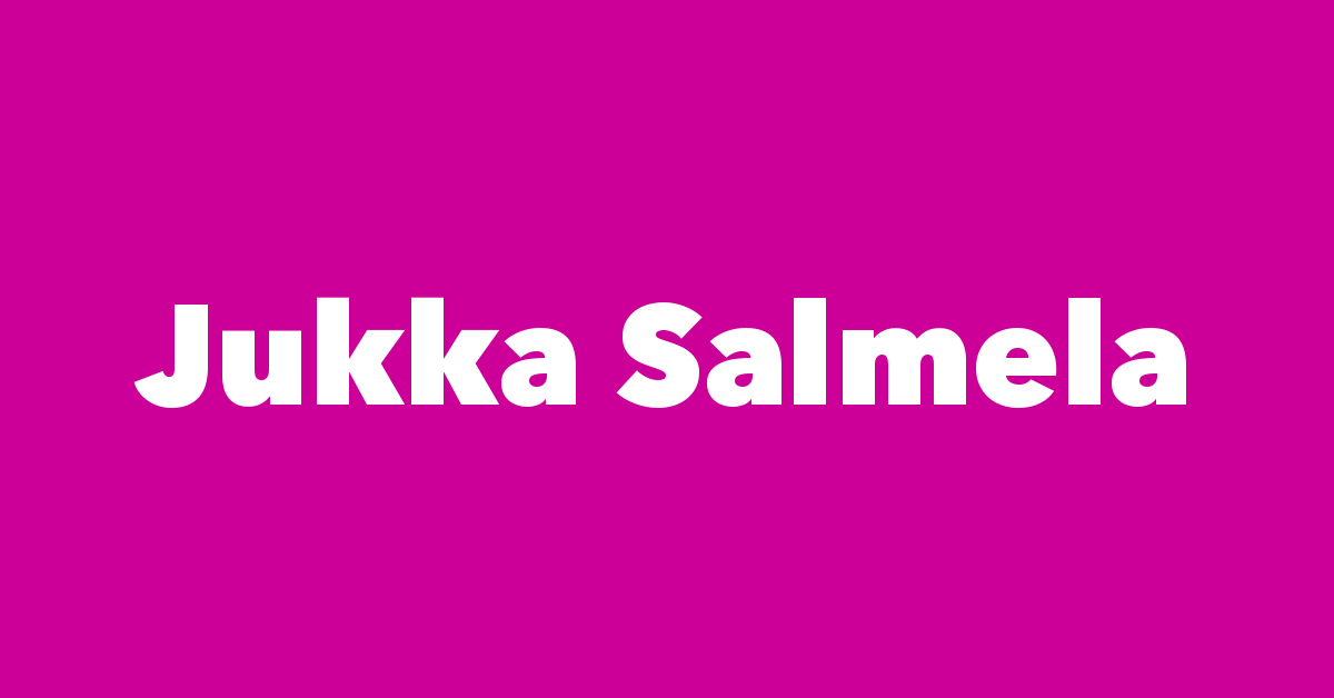 Jukka Salmela - Spouse, Children, Birthday & More