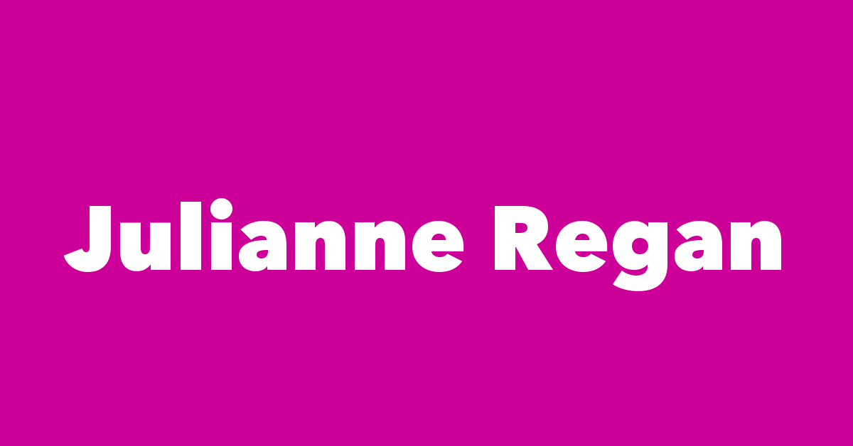 Julianne Regan - Spouse, Children, Birthday & More