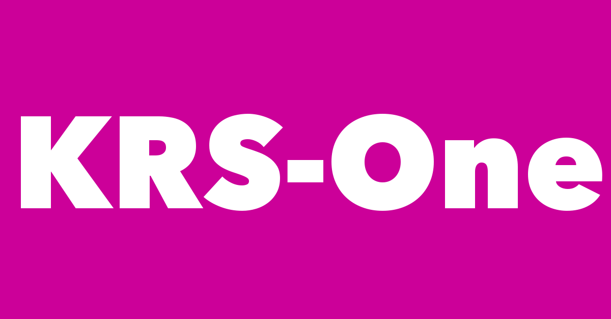 KRS-One - Spouse, Children, Birthday & More