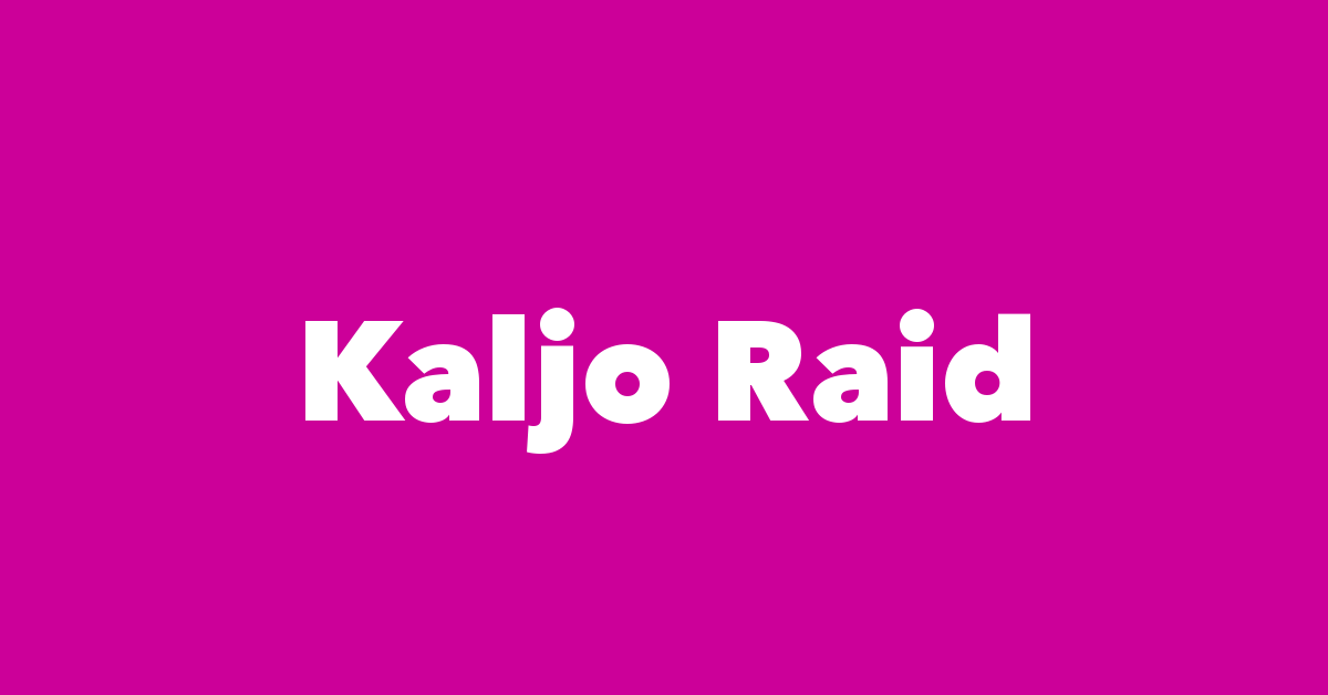 Kaljo Raid - Spouse, Children, Birthday & More