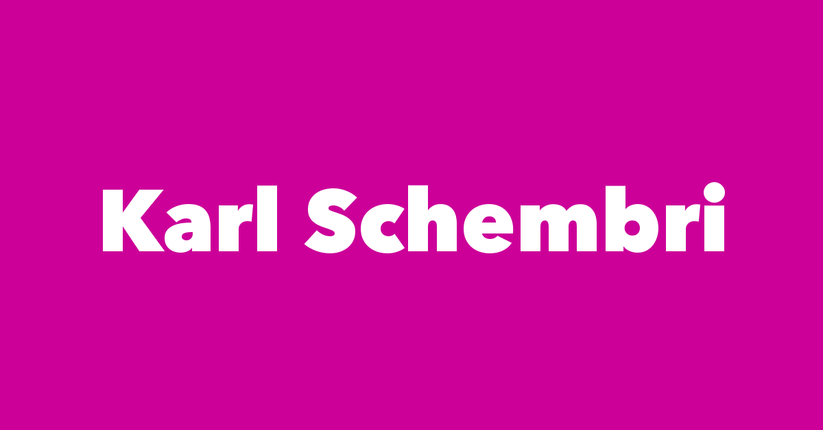 Karl Schembri - Spouse, Children, Birthday & More