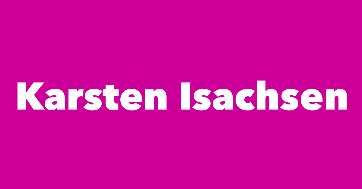 Karsten Isachsen - Spouse, Children, Birthday & More