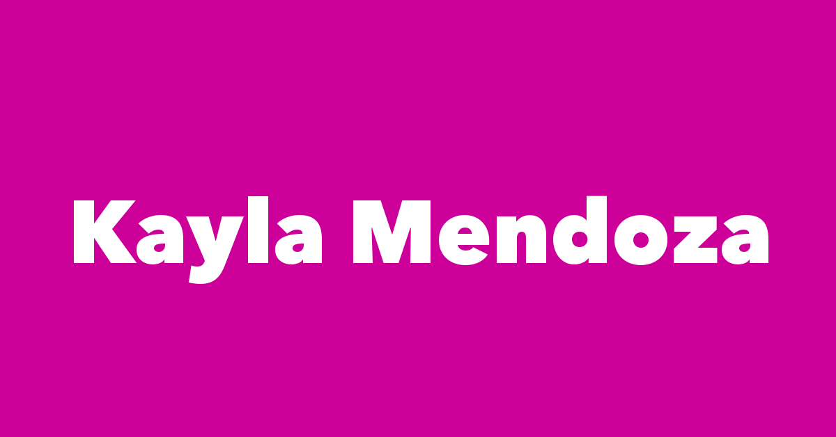 Kayla Mendoza - Spouse, Children, Birthday & More