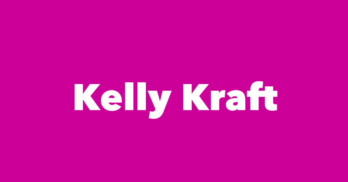 Kelly Kraft - Spouse, Children, Birthday & More