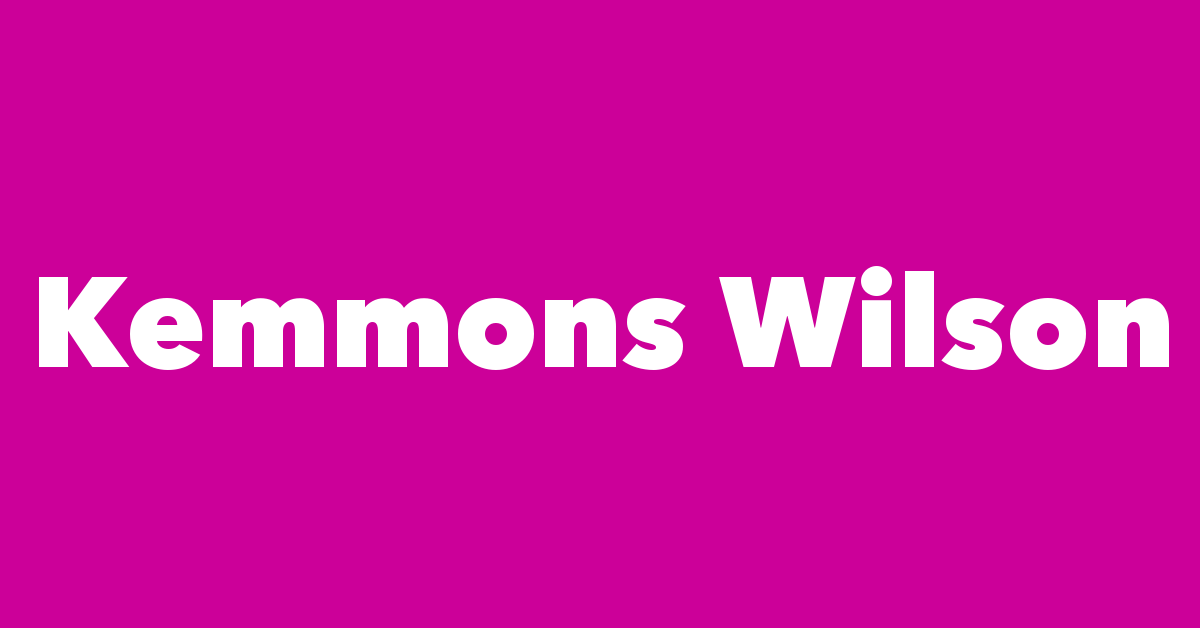 Kemmons Wilson - Spouse, Children, Birthday & More
