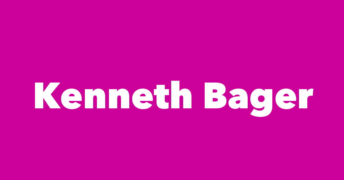 Kenneth Bager - Spouse, Children, Birthday & More