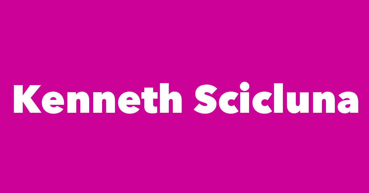 Kenneth Scicluna - Spouse, Children, Birthday & More