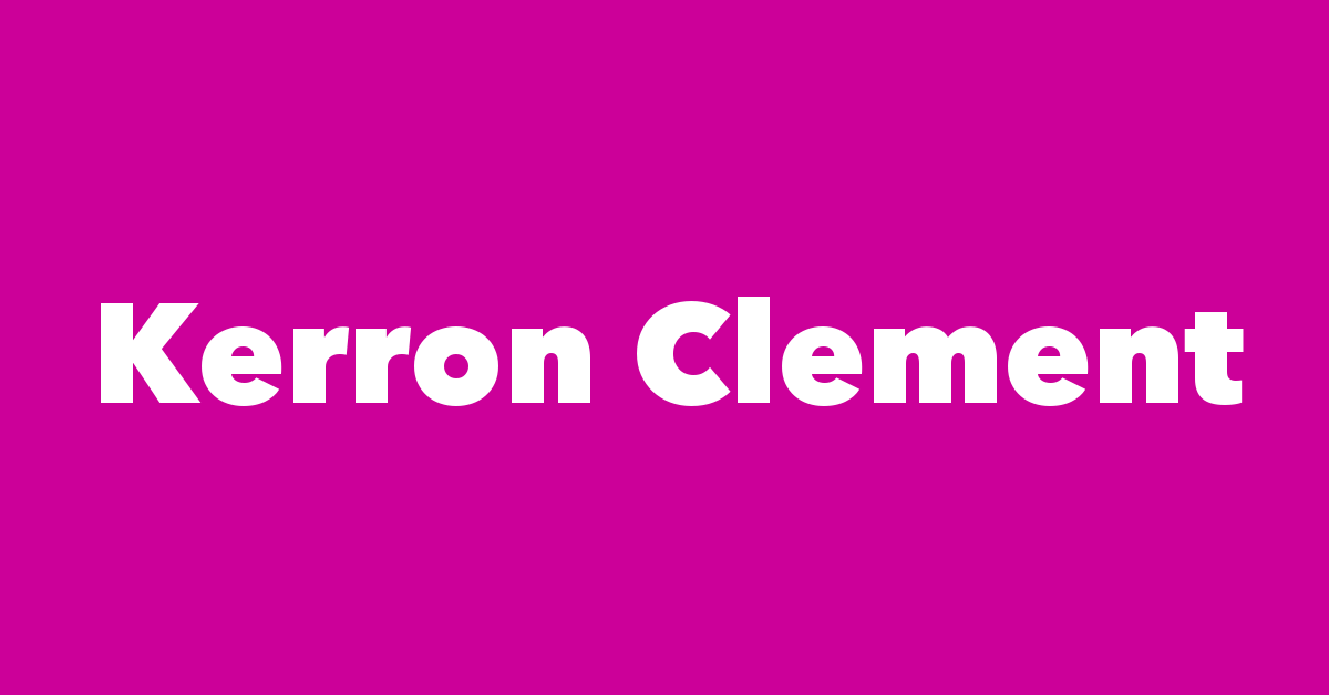 Kerron Clement - Spouse, Children, Birthday & More