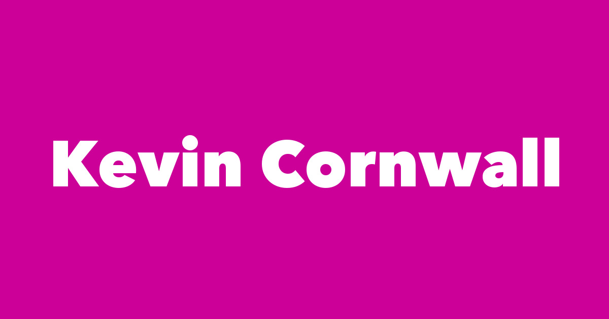 Kevin Cornwall - Spouse, Children, Birthday & More