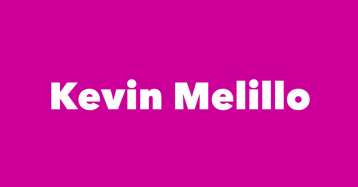 Kevin Melillo - Spouse, Children, Birthday & More