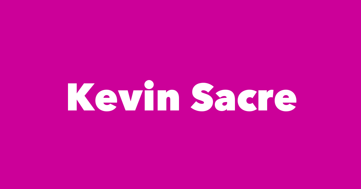 Kevin Sacre - Spouse, Children, Birthday & More