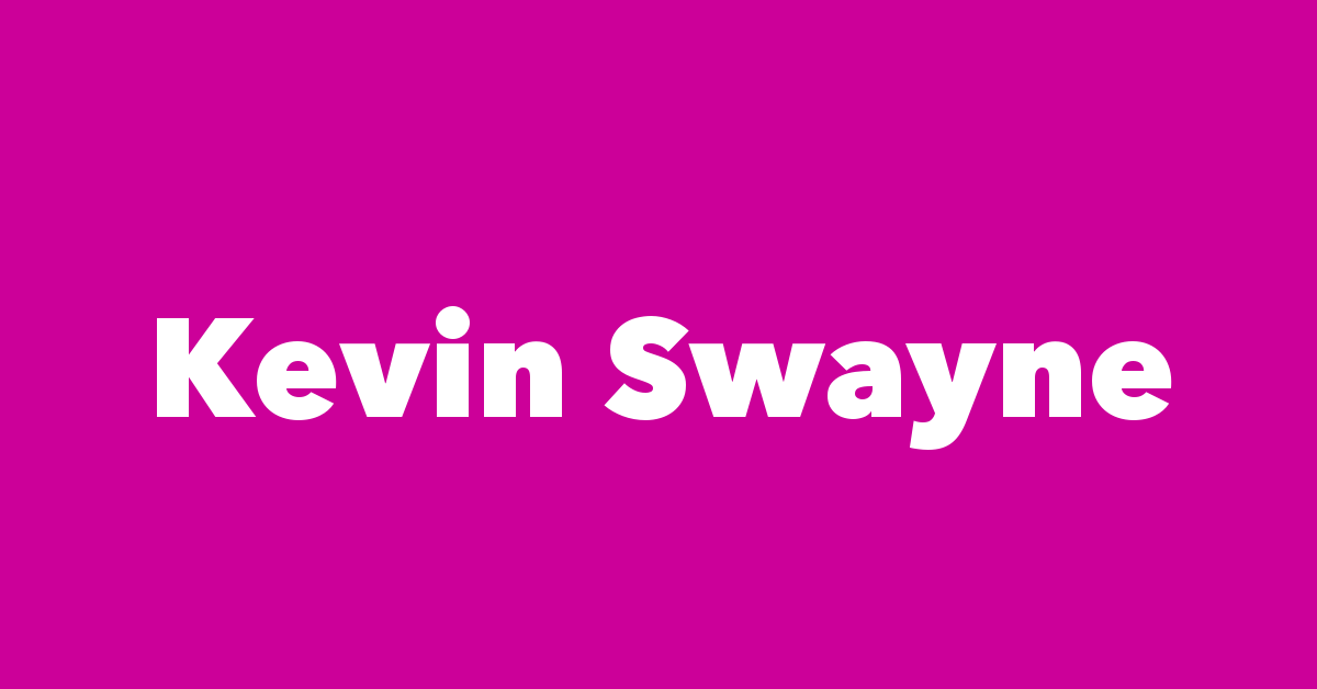 Kevin Swayne - Spouse, Children, Birthday & More