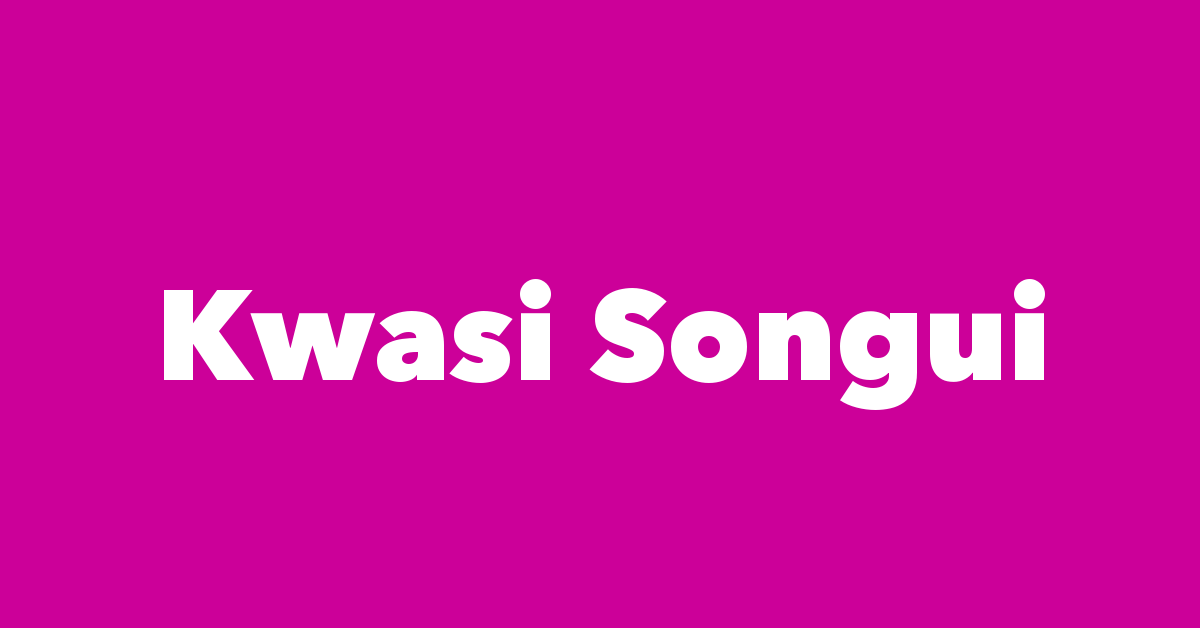 Kwasi Songui - Spouse, Children, Birthday & More