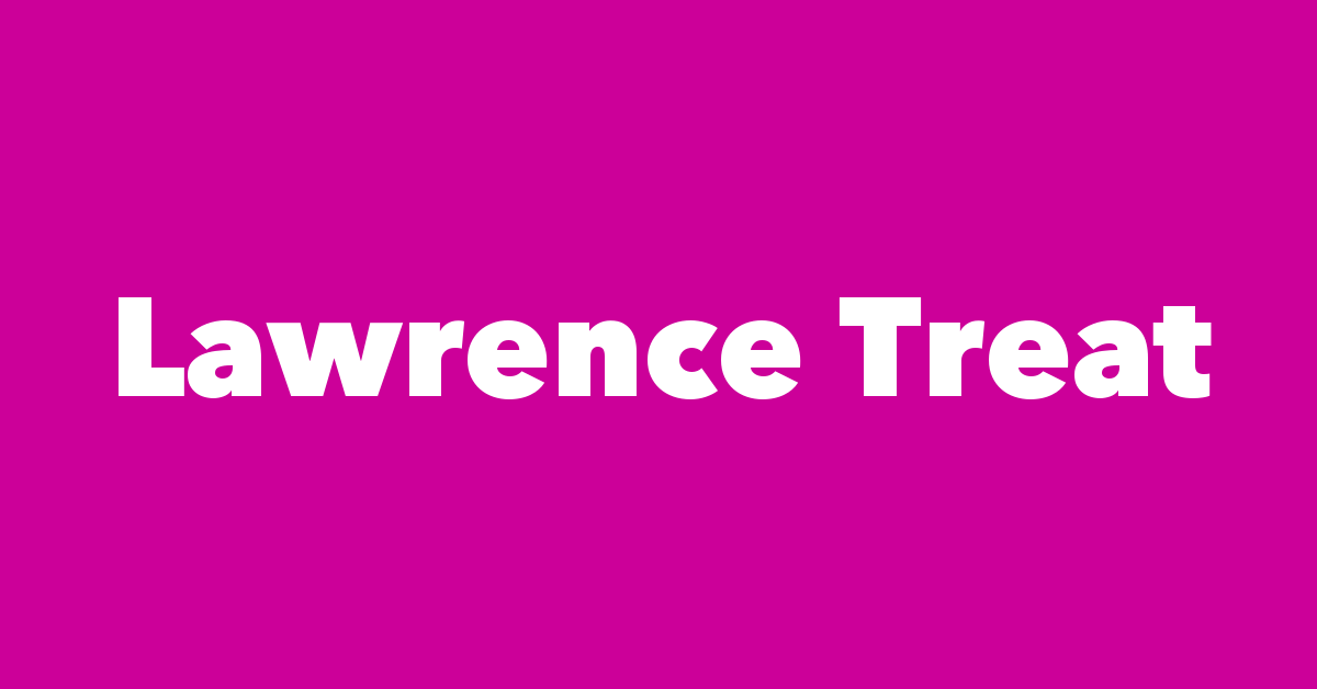 Lawrence Treat - Spouse, Children, Birthday & More