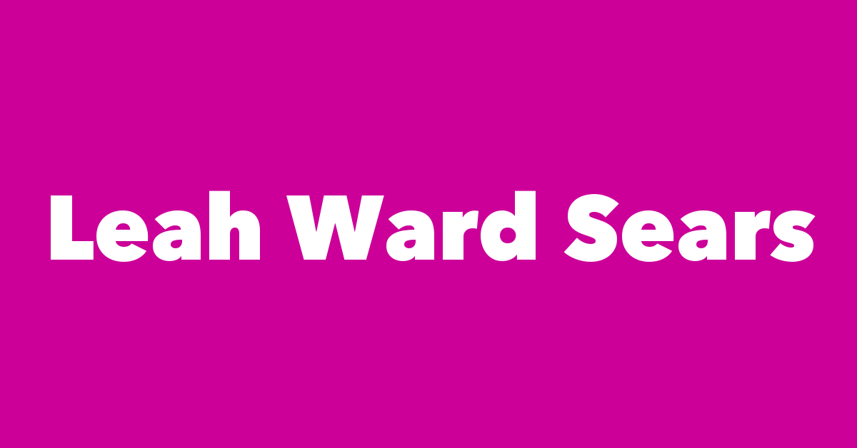 Leah Ward Sears - Spouse, Children, Birthday & More