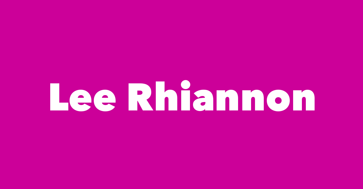 Lee Rhiannon - Spouse, Children, Birthday & More