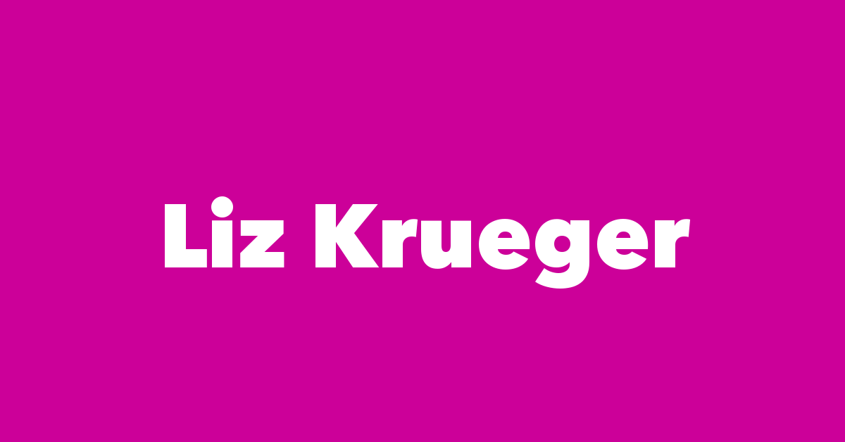 Liz Krueger - Spouse, Children, Birthday & More