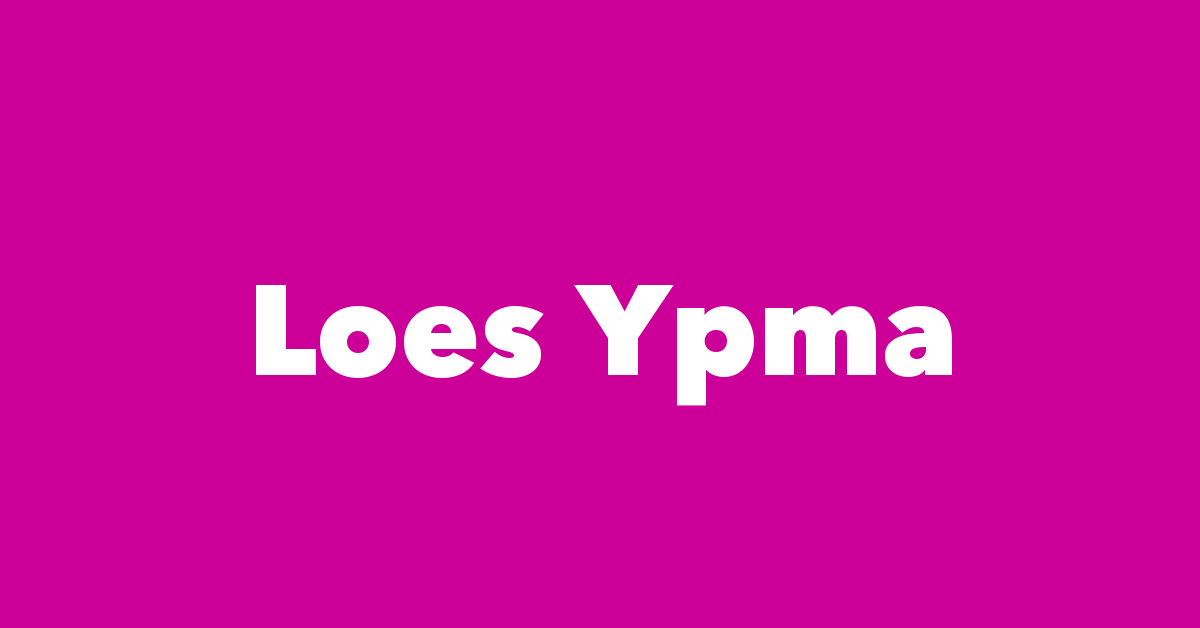 Loes Ypma - Spouse, Children, Birthday & More