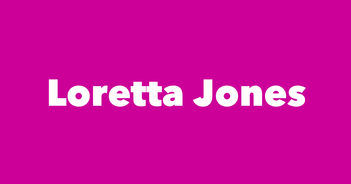 Loretta Jones - Spouse, Children, Birthday & More