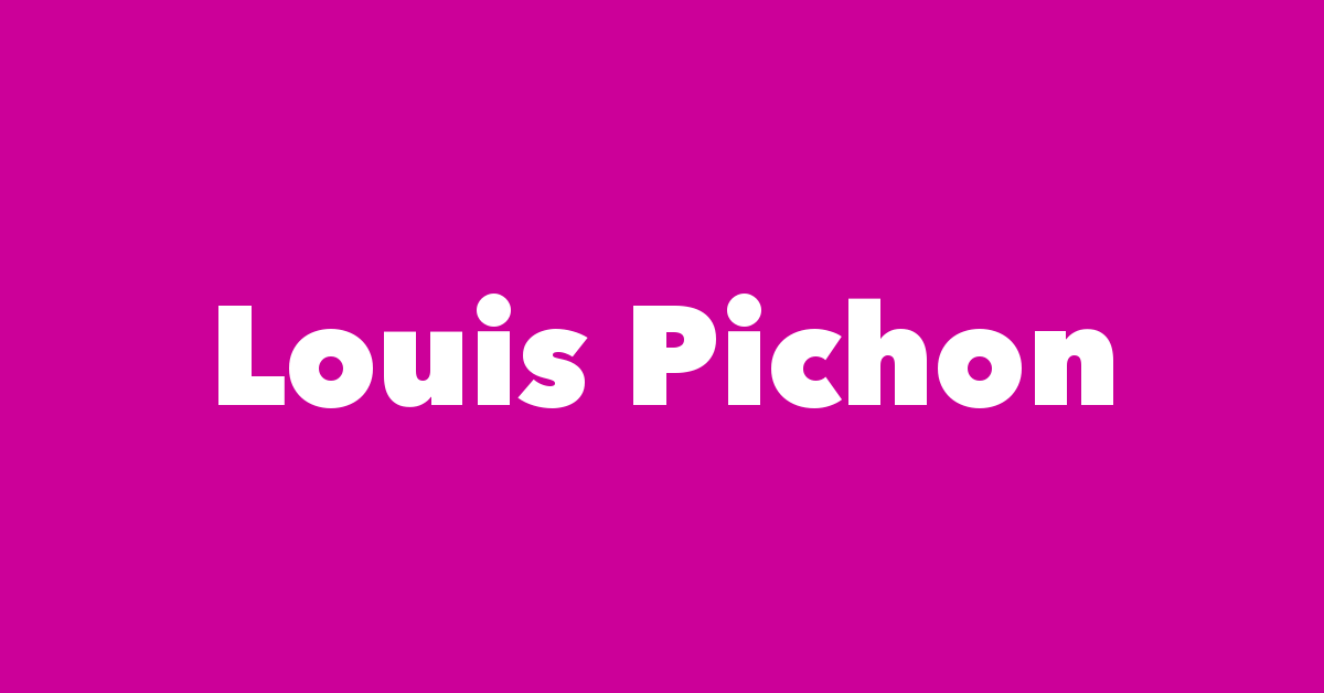 Louis Pichon - Spouse, Children, Birthday & More